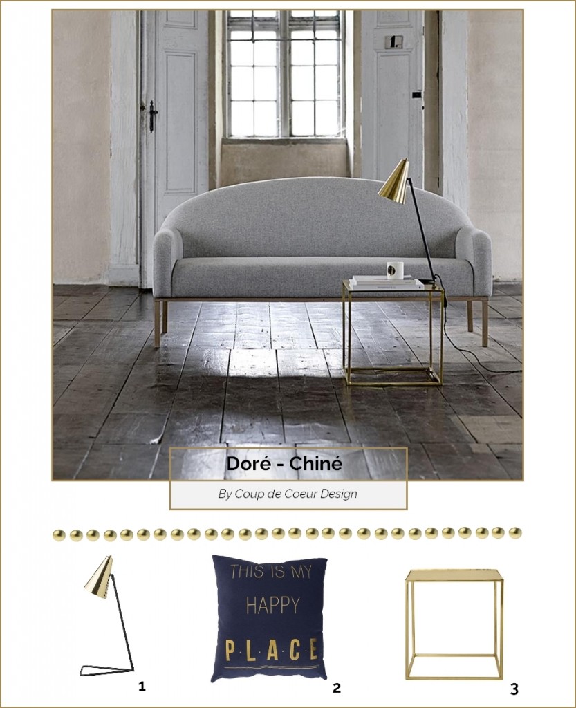 DIY déco doré design