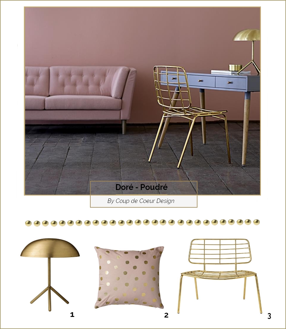 DIY déco doré design