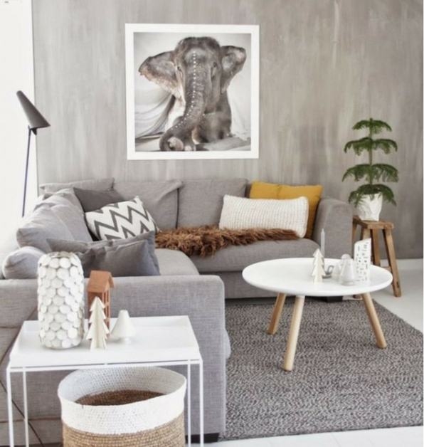 4 salons gris qui vous donneront envie de changer de déco